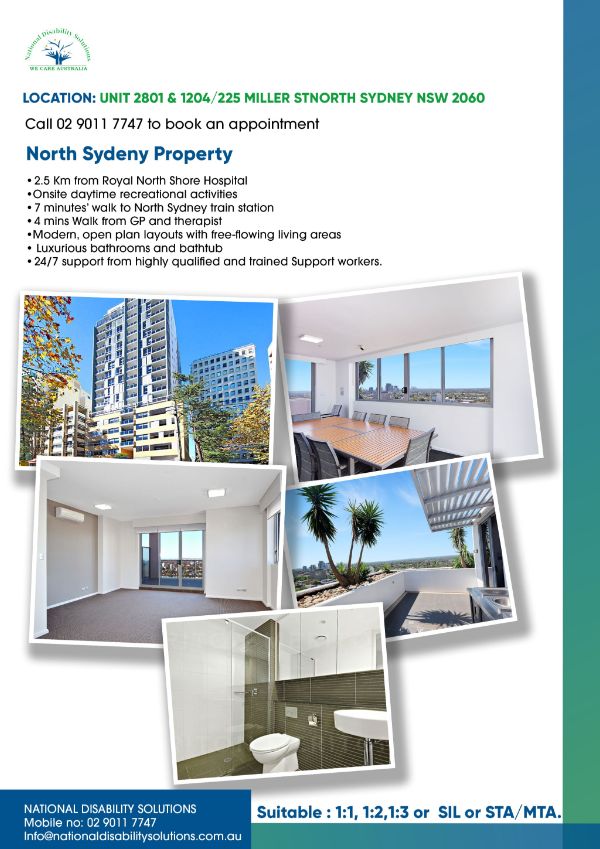 North Sydney - STA / MTA/ SIL Accommodation | North Sydney NSW | Nest